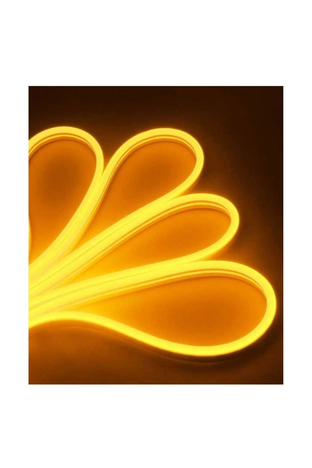 Cata CT-4555 12V Amber Neon Led Flexible 5 Metre ...