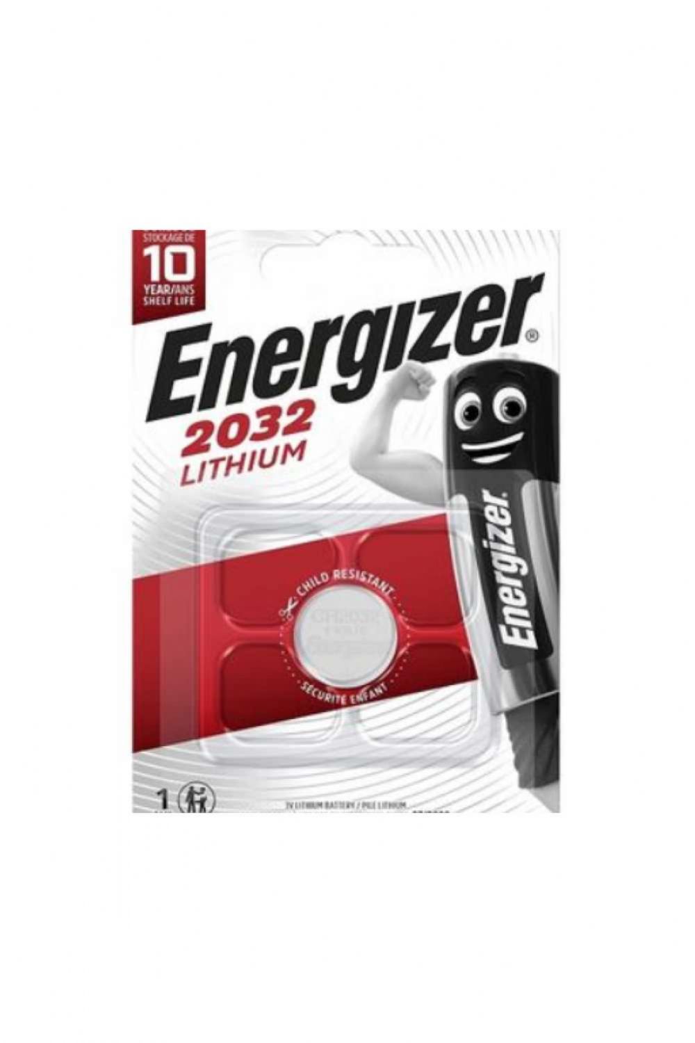 Energizer CR2032 3V Lityum Düğme Pil - akpinarelektrikmarketim.com