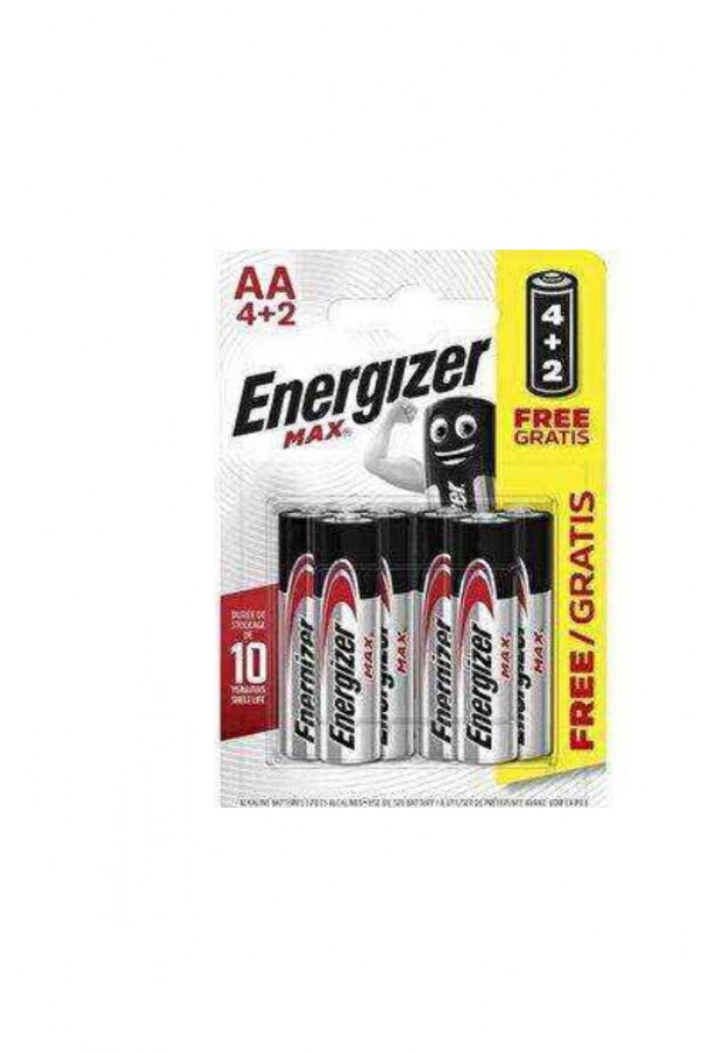 Energizer Max Alkaline AA Kalem Pil 4+2 AA-LR6 ...