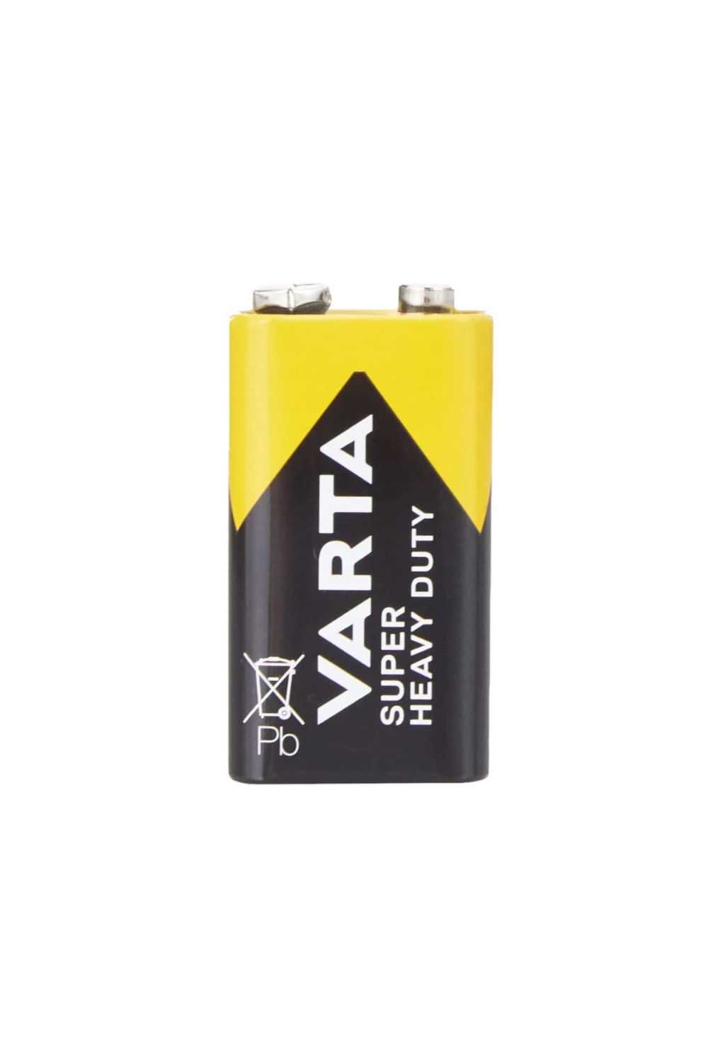 Varta Super Heavy Duty 9V Çinko Karbon Alkalin Pil ...