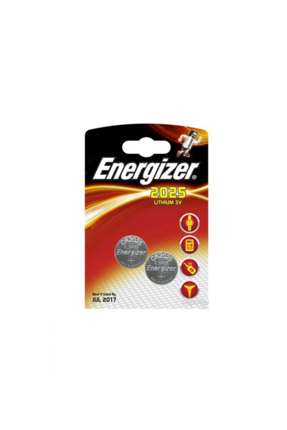 energizer 2025 2pack 3v lityum pil - akpinarelektrikmarketim.com