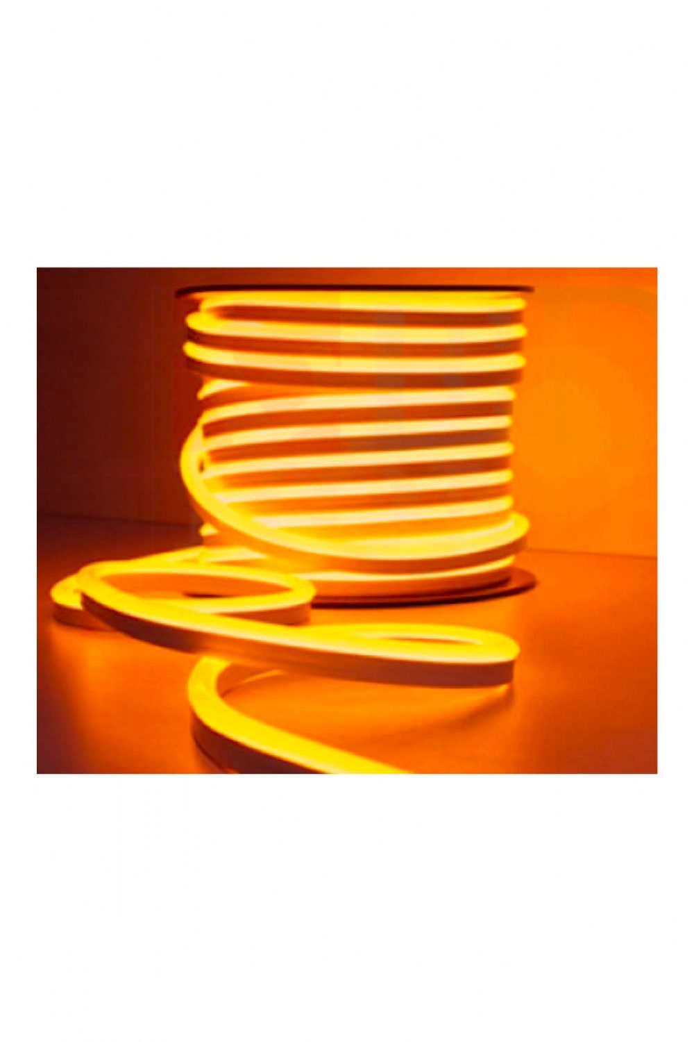 İnoled 4342-08 12V Amber Neon Led Flexible 5 Metre ...