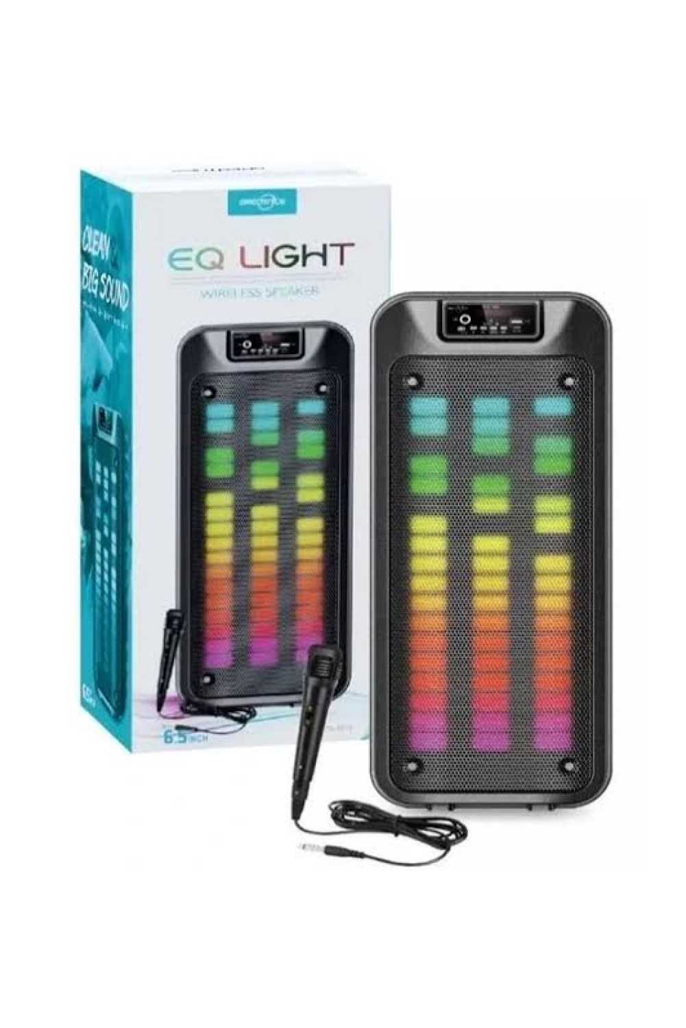 EQ LİGHT WİRELESS SPEAKER 6.5 İNCH PORTABLE - akpinarelektrikmarketim.com